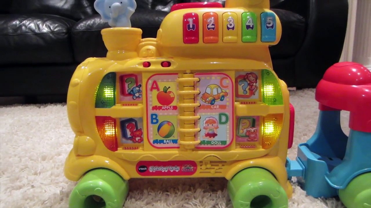 ABC123: VTech Sit-to-Stand Alphabet Train, Learning Toy (Lets Play ...