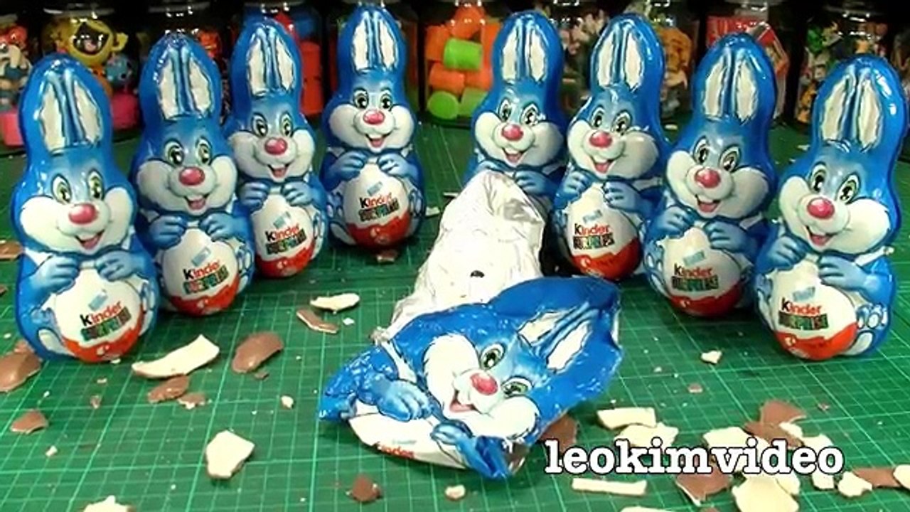 10 Kinder Surprise Bunny Counting Song 1-10 Ultimate Surprise Easter ...