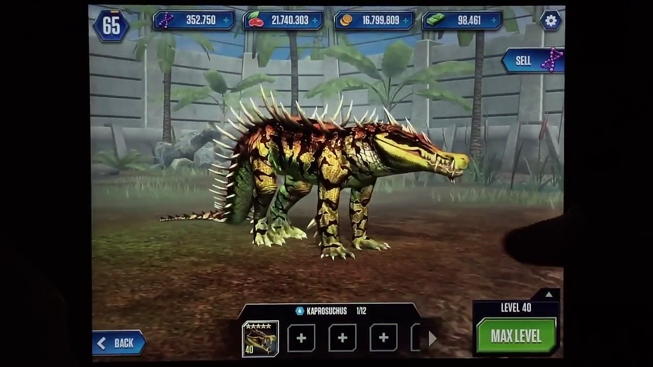 Jurassic World: The Game | Kaprosuchus, Scaphognathus and Nundasuchus ...
