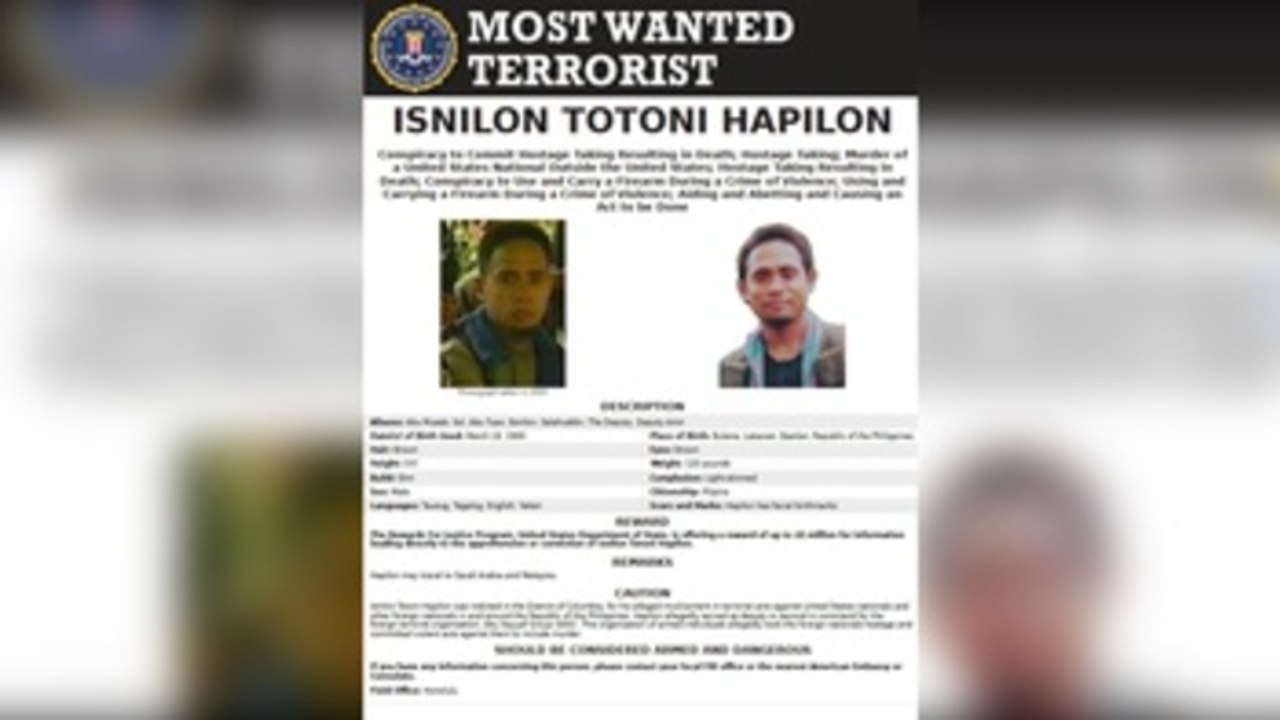 Isnilon Hapilon, el califa del EI para el Sudeste Asiático, sigue en ...