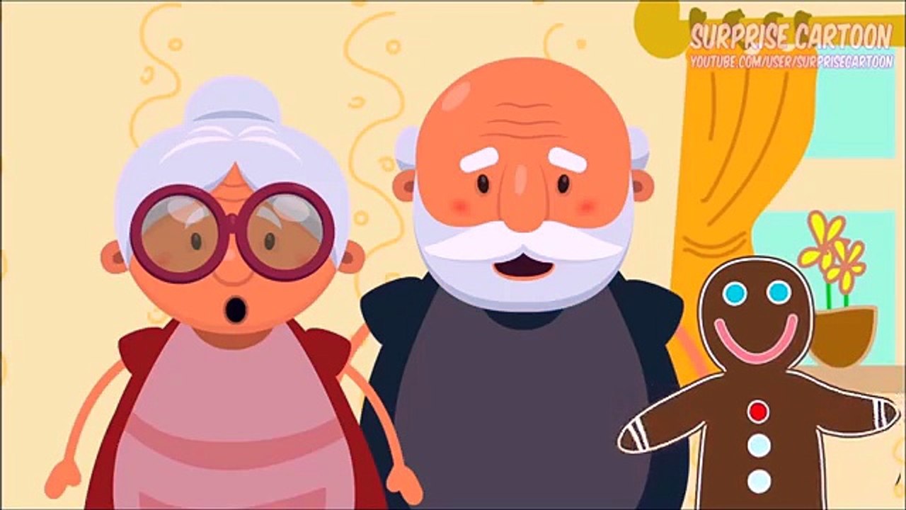 Gingerbread man - Animated Fairy Tales for Children - 動画 Dailymotion