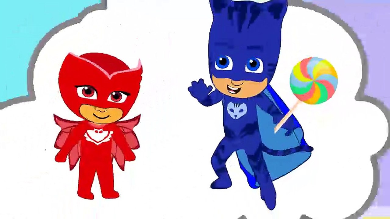 Pj Masks Catboy candy donated owlette but found romeo kissing Catboy ...