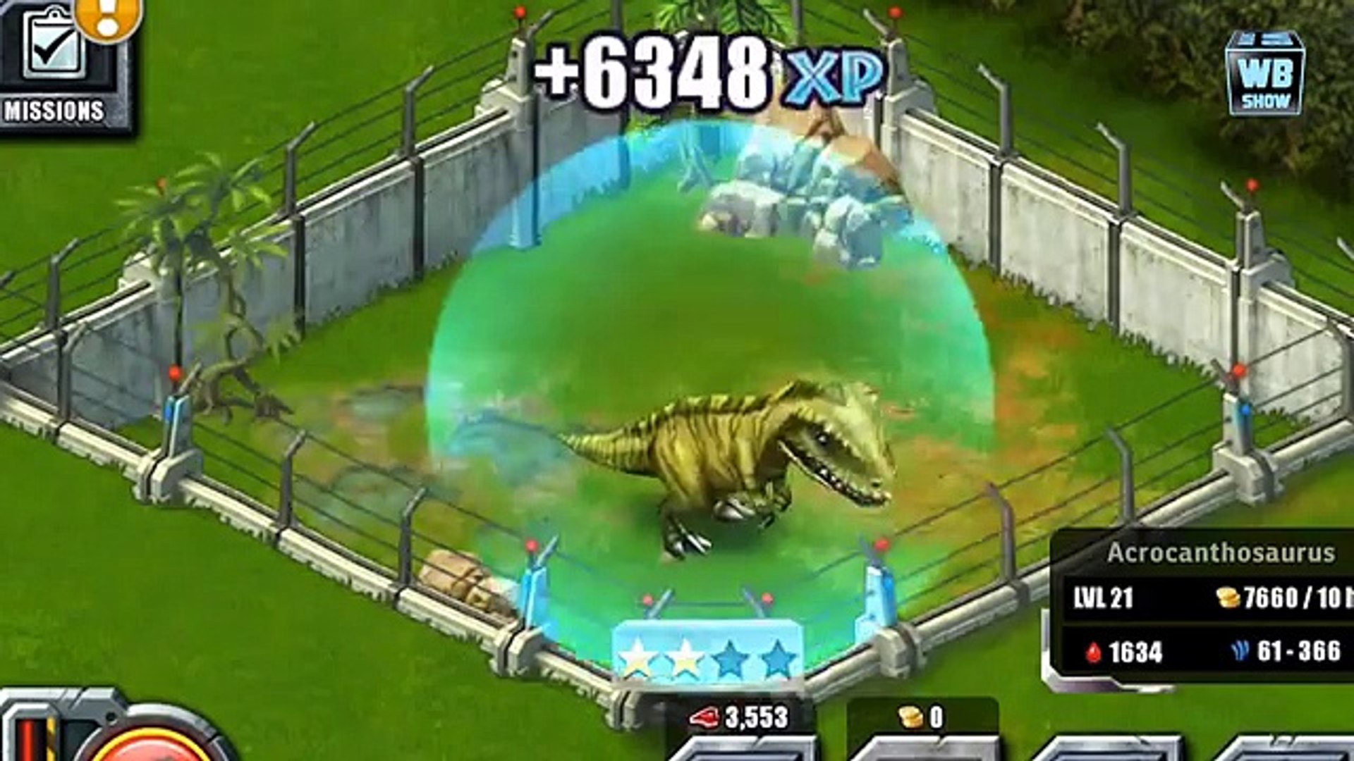 Jurassic Park Builder Megalodon Evolution
