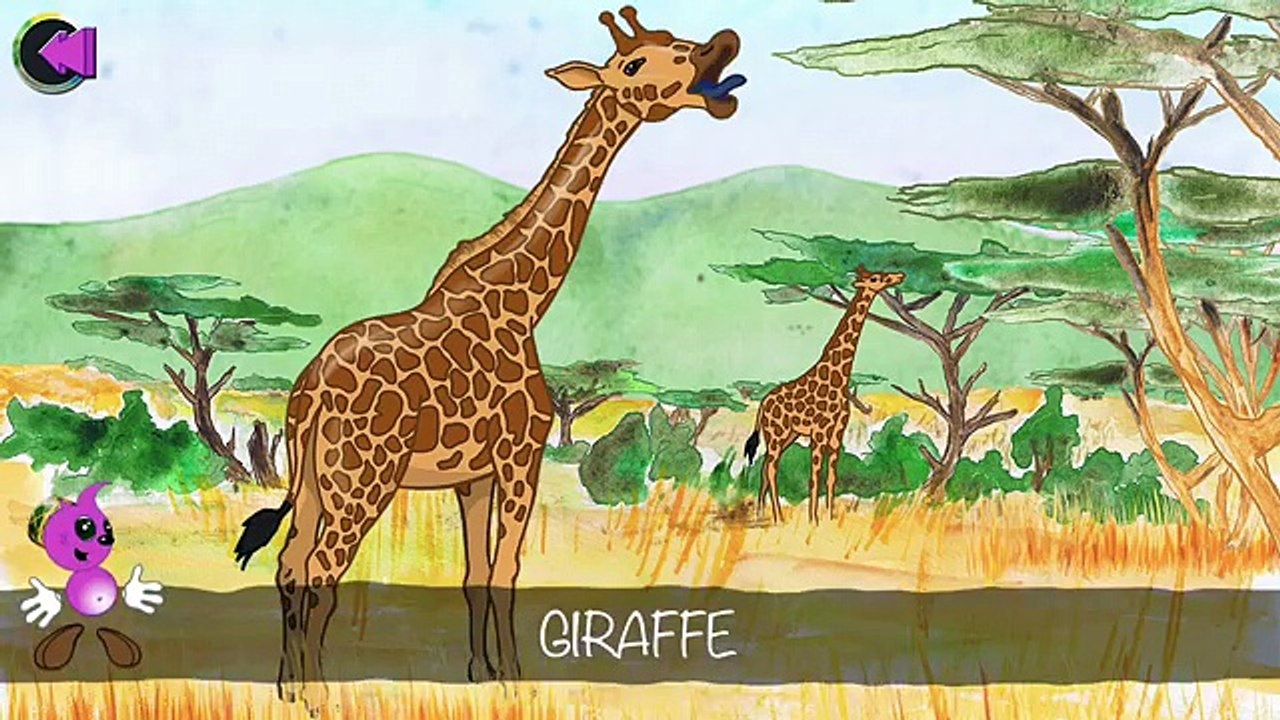 Learn African Animals : Kids Picture Book App on iPhone - Fun African ...