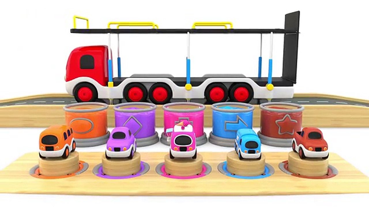 Colors for Children to Learn with Toy Street Vehicles - Educational ...