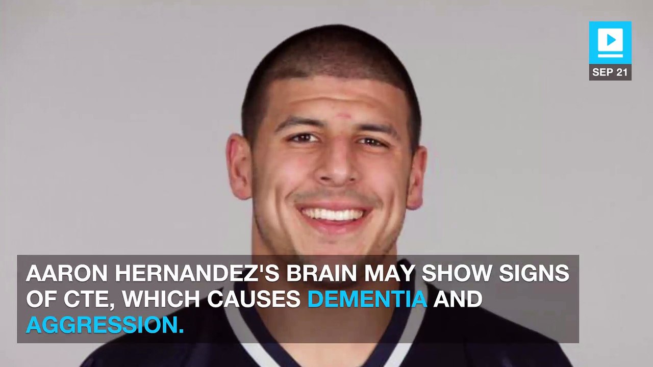 Aaron Hernandez brain test results find CTE - video Dailymotion