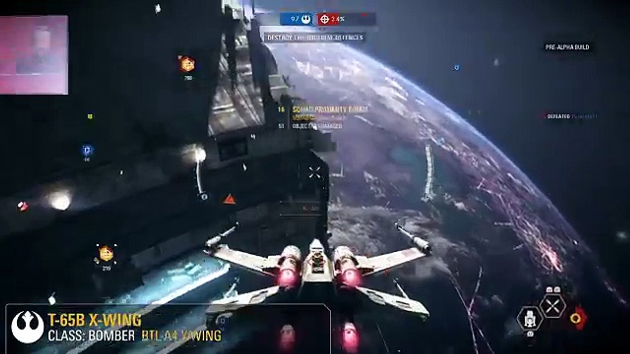 Star Wars Battlefront 2 - Space Battle Gameplay Walkthrough 2017 ...