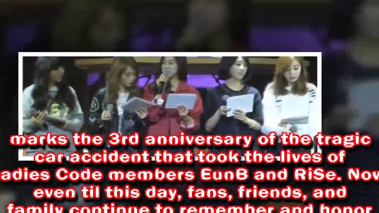 Remember The Tragic Death of Ladies' Code's EunB & RiSe - AMAZING NEWS ...