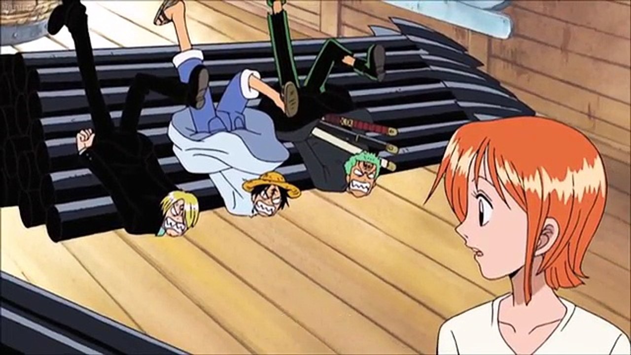 Luffy destroys Marine ships with one attack !! #442 - video Dailymotion