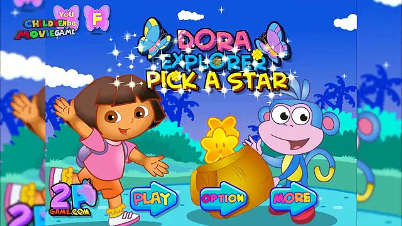 Dora The Explorer - Dora Pick A Star Game - Dora Games for Kids in ...