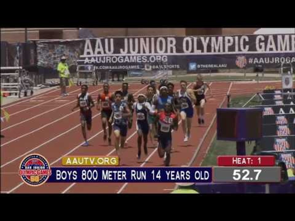 Brandon Miller World Record 1:51 800m (14-Yr-Old Age Group) - video ...