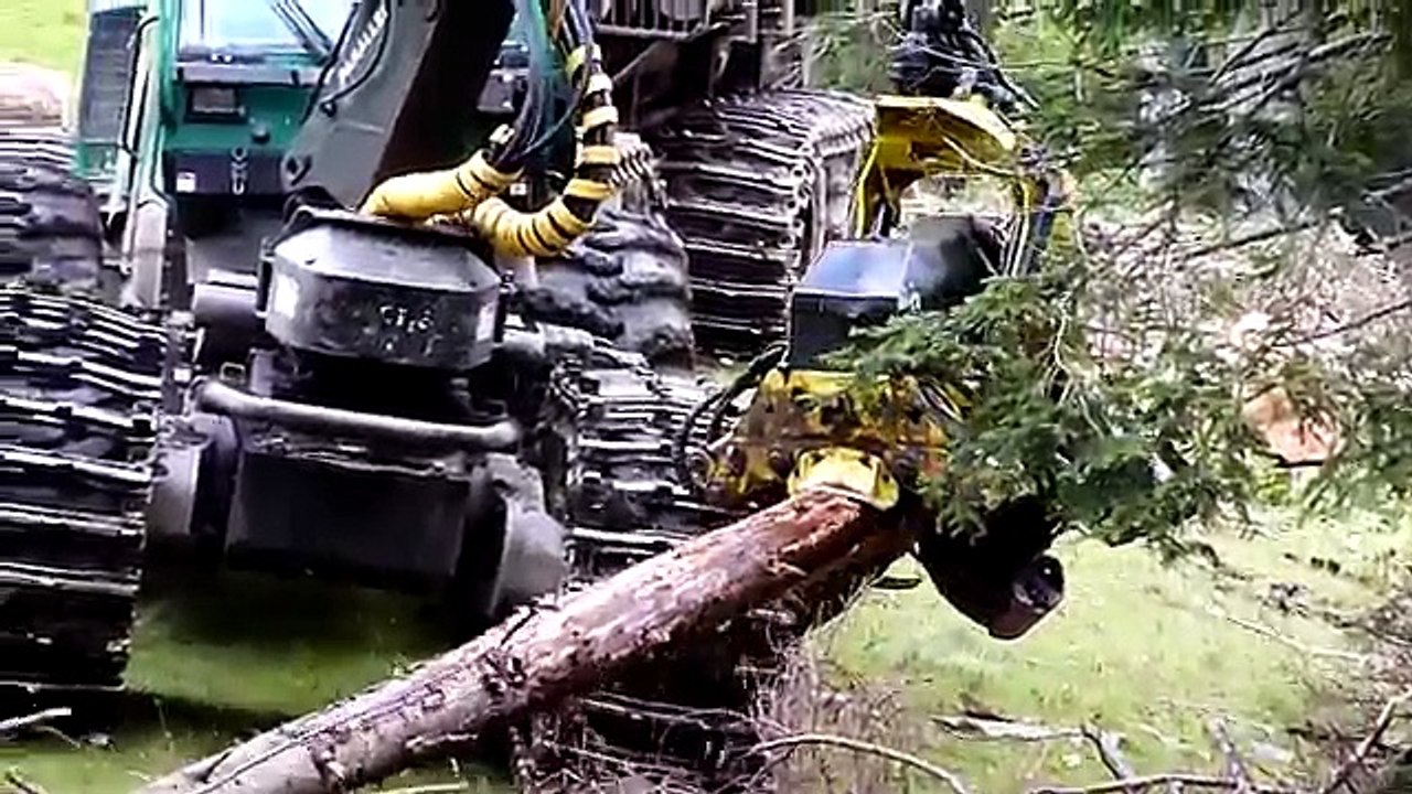 Amazing Tree Cutting Machine, The Ultimate Wood Cutting Vehicle ...