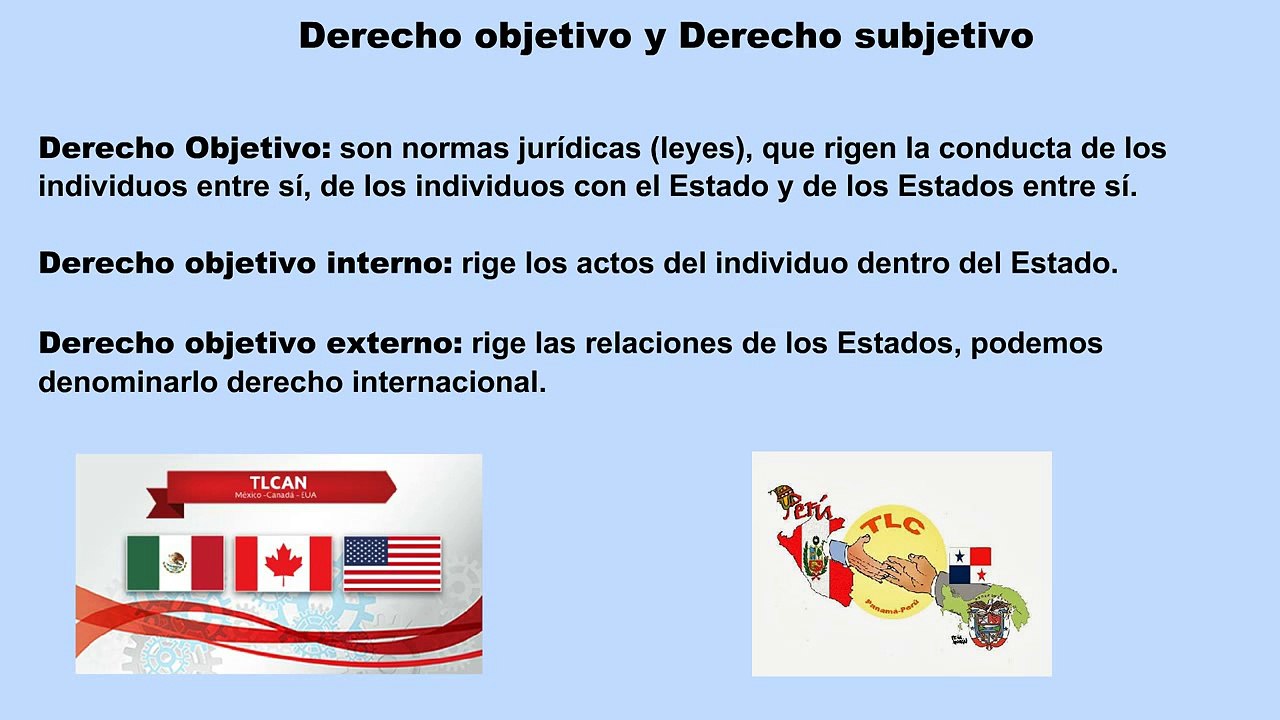 2.4 Derecho objetivo y Derecho subjetivo - Vídeo Dailymotion