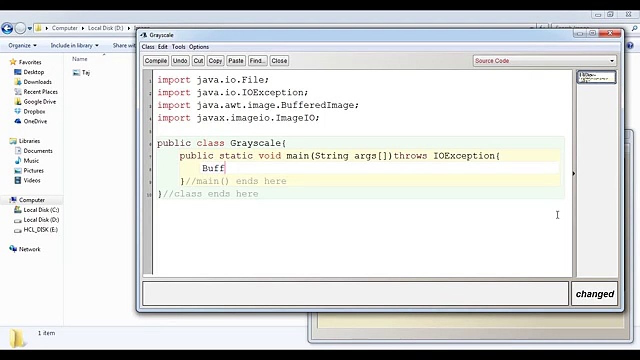 Java | How to convert color image into grayscale image - Dailymotion Video