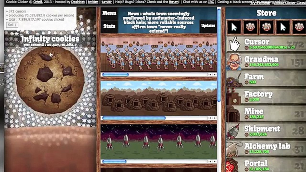 How to Cheat: Cookie Clicker Infinity Cookies! {Mac and PC} - video ...