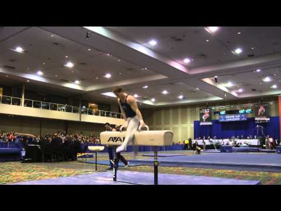 Craig Hernandez - Pommel Horse - 2014 Winter Cup Challenge Finals ...