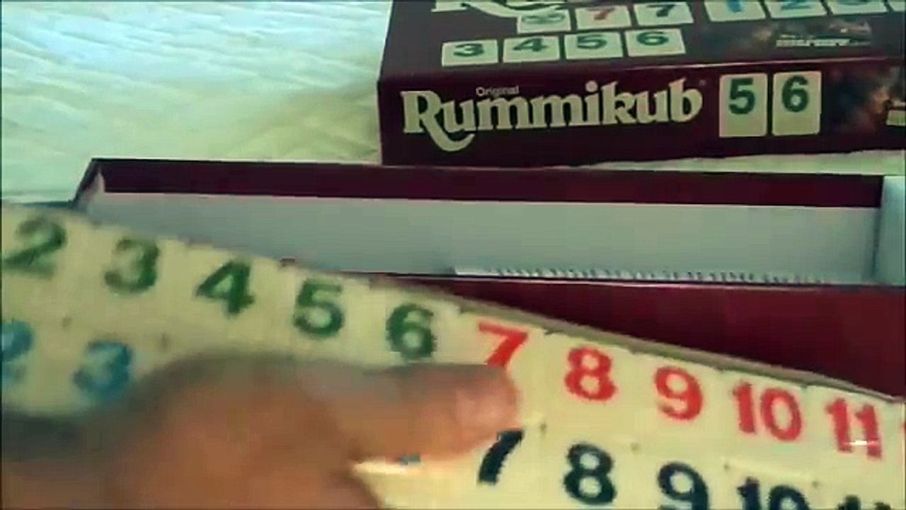 Unboxing Rummikub and Basic How to Play Rummikub Instructions - video ...