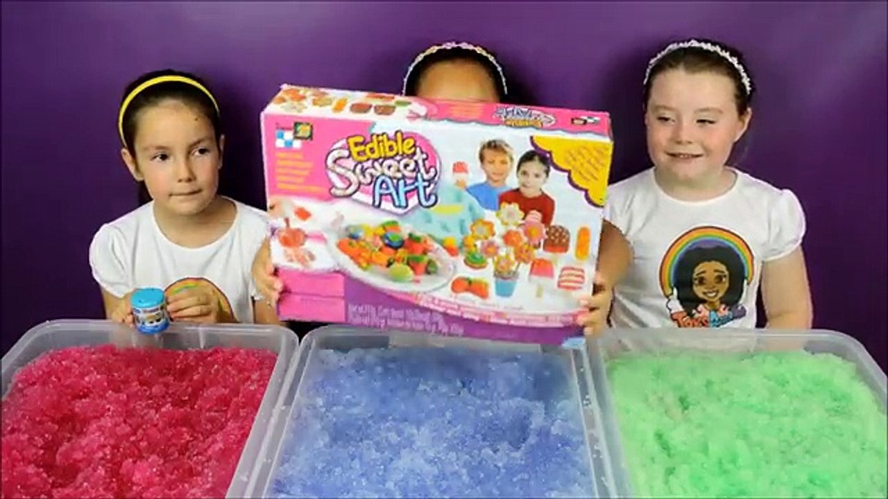 Super Slushy Gelli Baff Toy Challenge | Disney Frozen Fashems Prizes ...