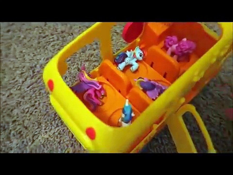 MLP | My Little Pony School Bus Ride | Princess Cadance | Shining Armor ...