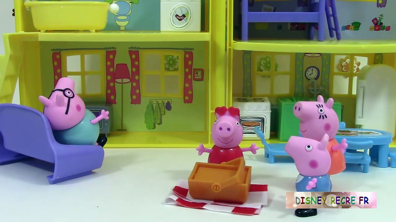 31.Peppa pig en français Voiture de Pique nique Picnic Adventure Car ...