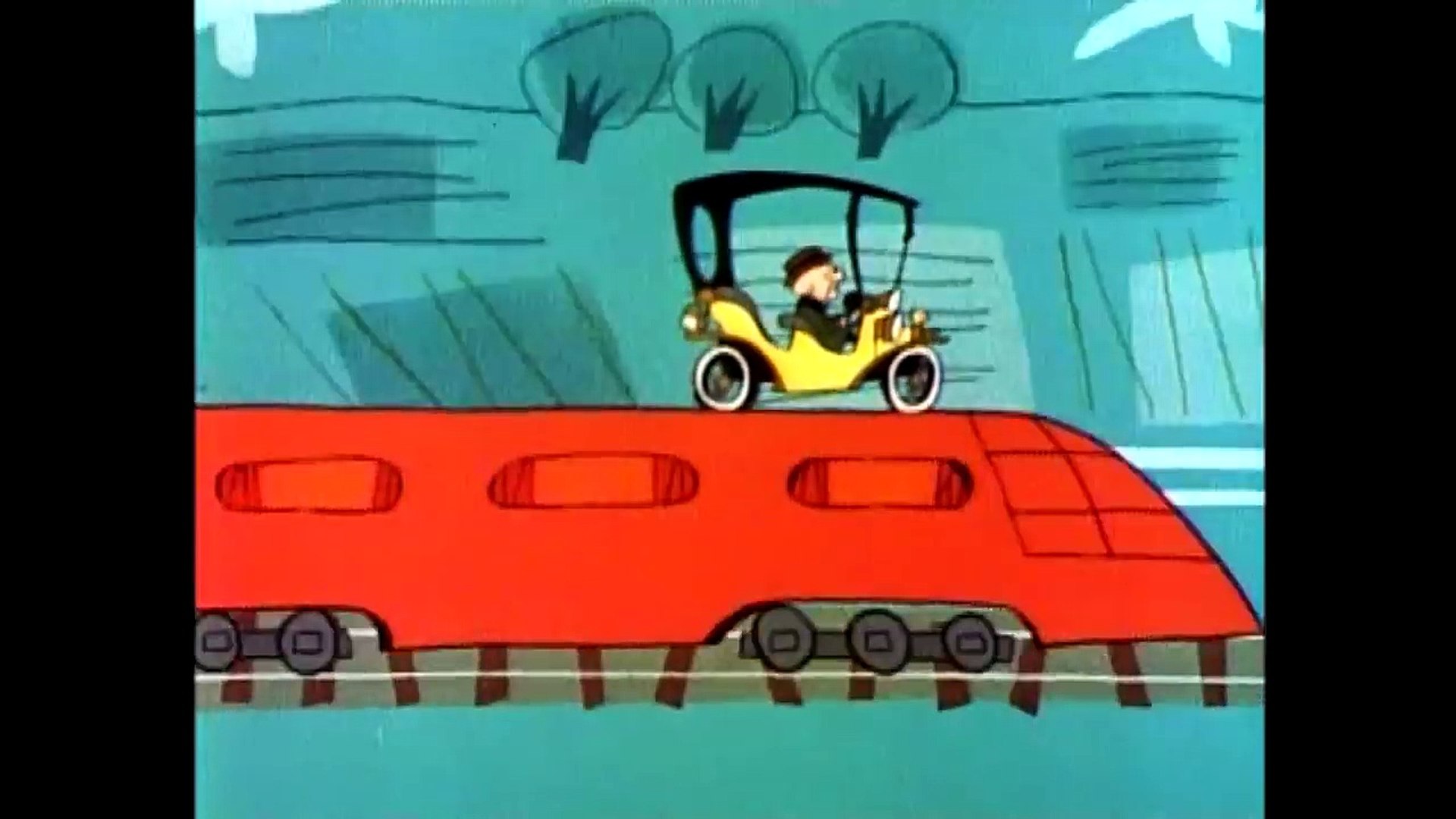 Mr Magoo Driving Car Gif