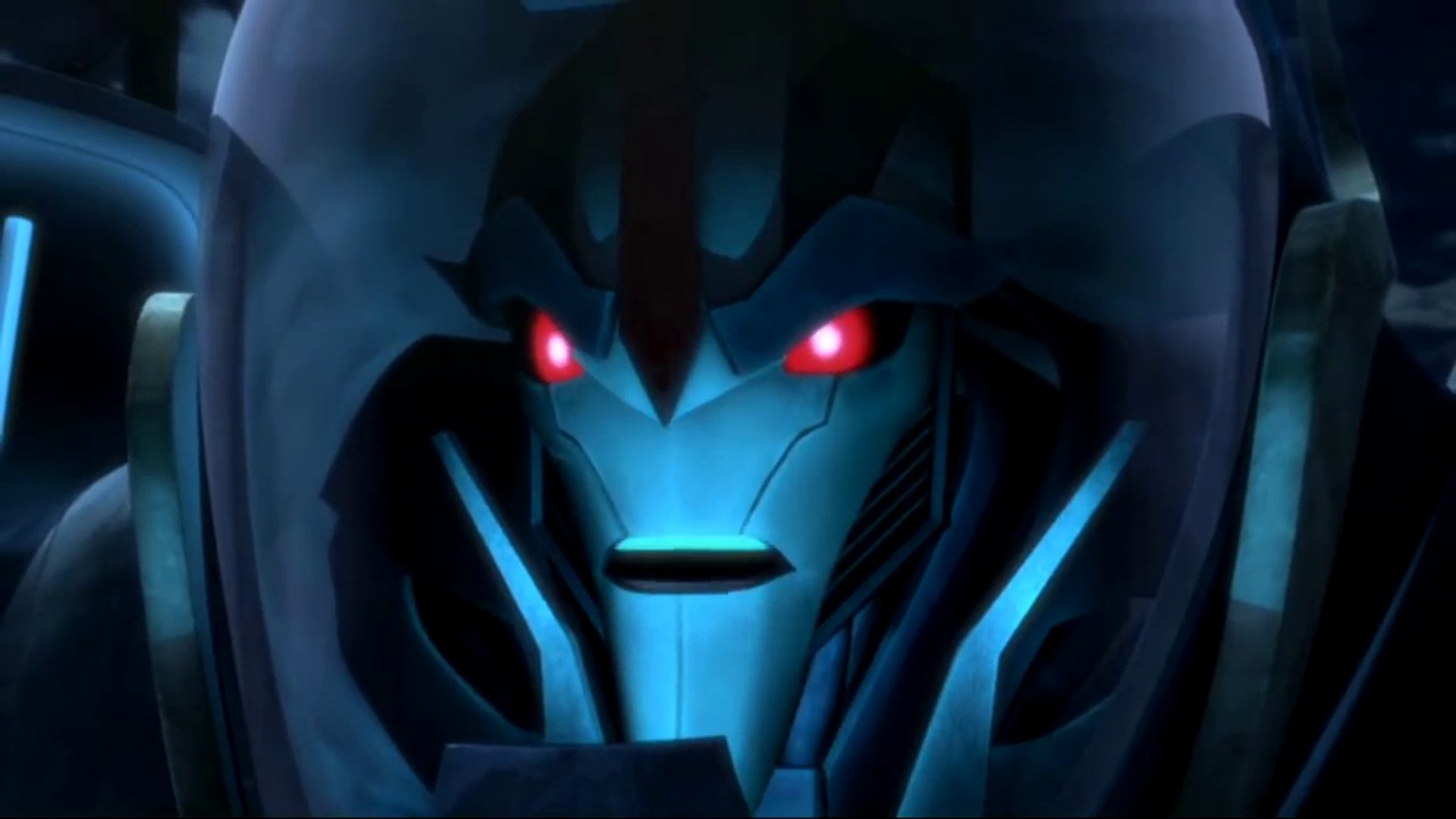 Transformers Prime Shockwave Face