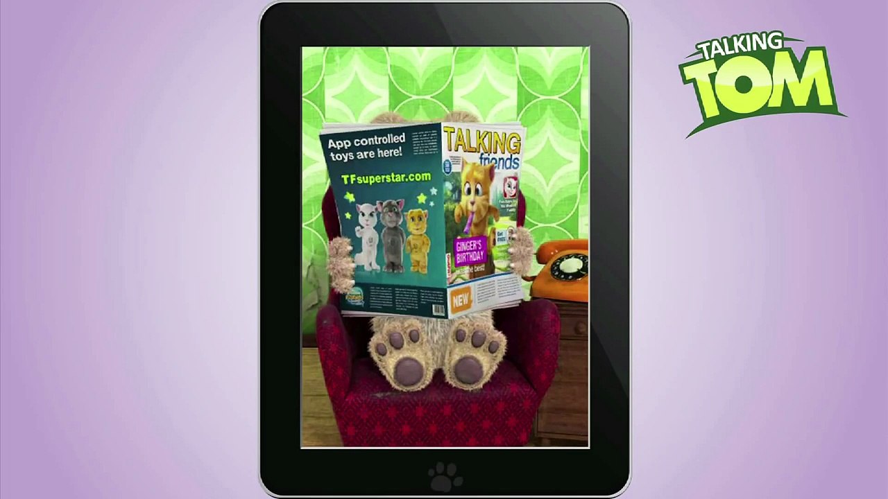 Talking Tom VS Talking Ben Tongue Twister Battle - video Dailymotion