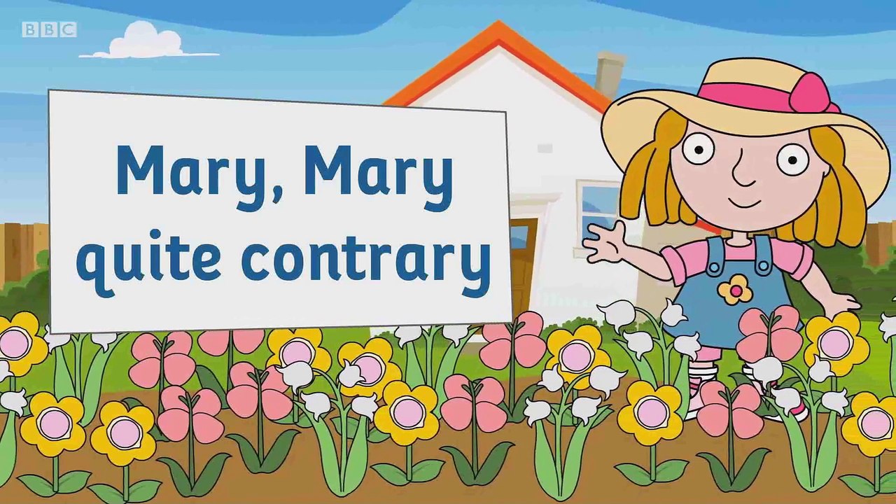 Mary, Mary Quite Contrary Nursery Rhymes with Full Lyrics - Video ...