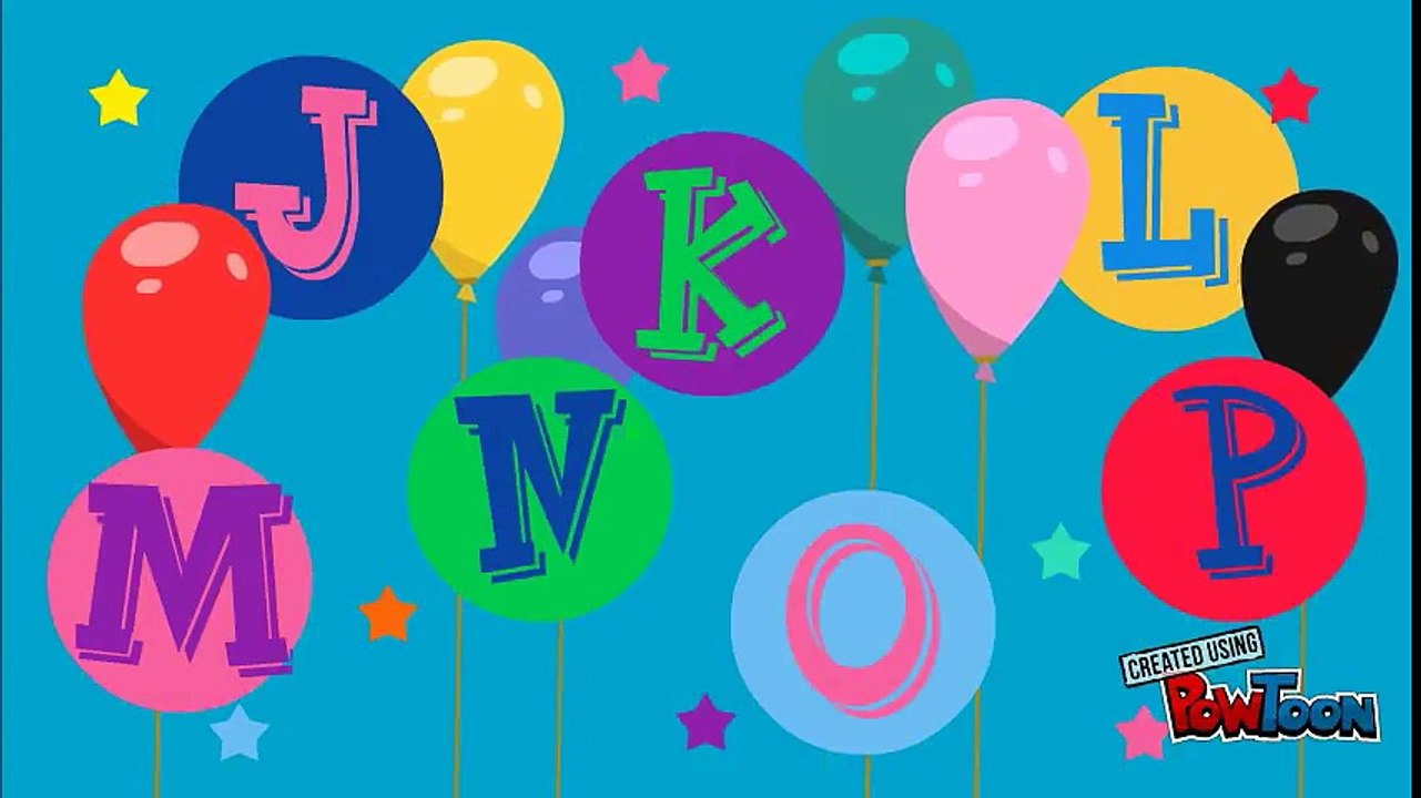 ABC Song with Balloons Nursery Rhymes - Kids Songs MG - Video Dailymotion