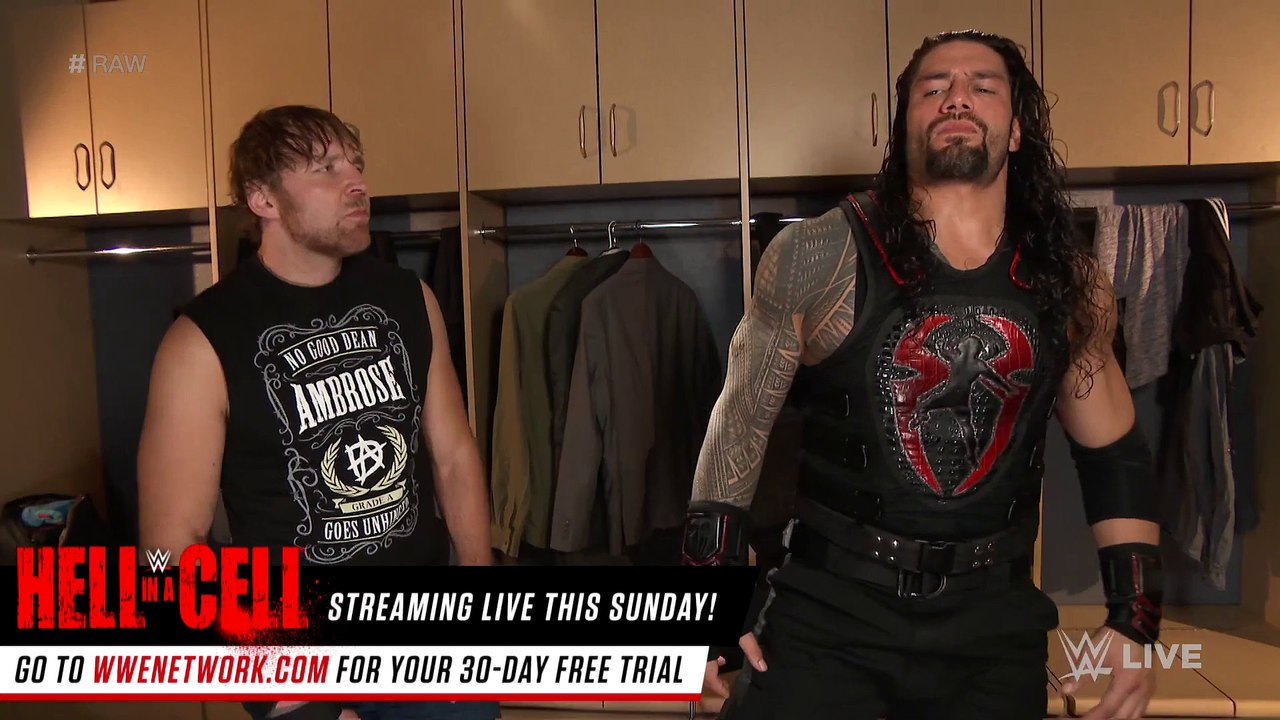 The Shield Reunioned WWE Backstage - Raw, Oct. 2, 2017 - video Dailymotion