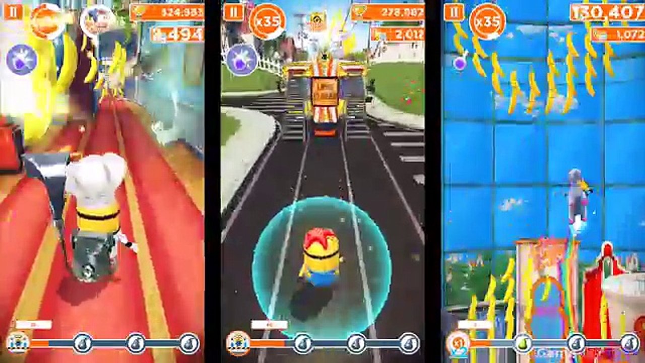 Despicable Me: Minion Rush - BAKER vs STARFISH vs DANCER [Costume ...