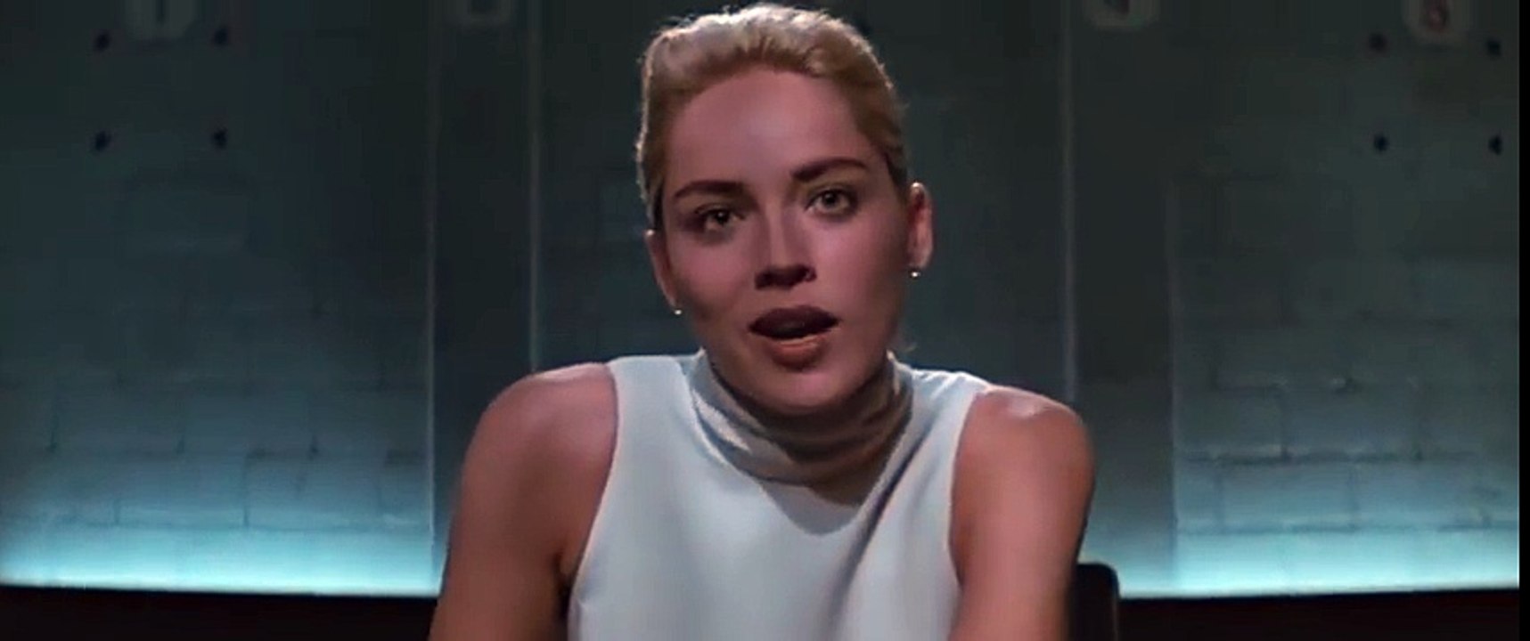 Sharon Stone Basic Instinct Pause