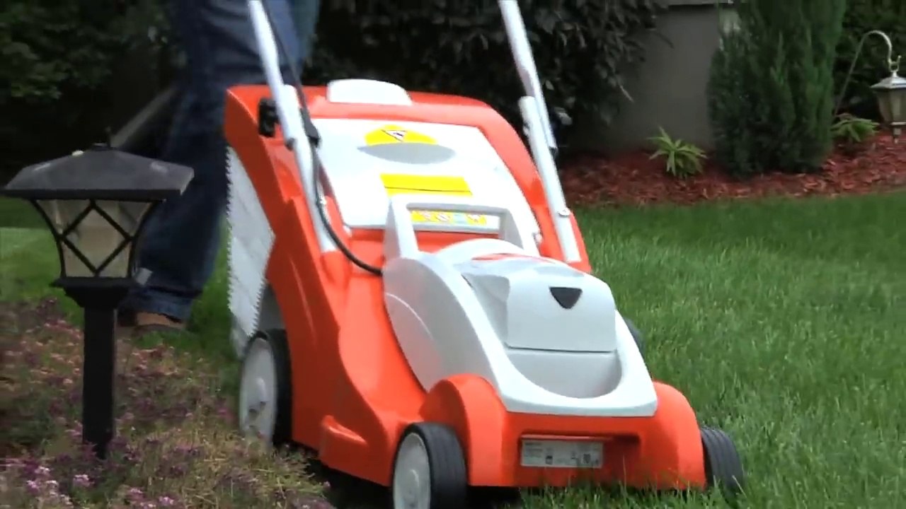 New STIHL RMA 370 Lithium Ion Lawnmower! - Vidéo Dailymotion