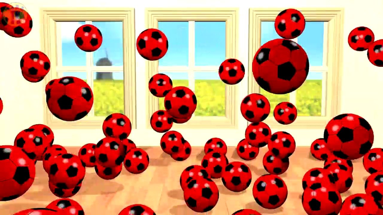 ⚽ Colors Learning For Kids - The Soccer Ball Pit Show - Mr Eggie Show-X ...