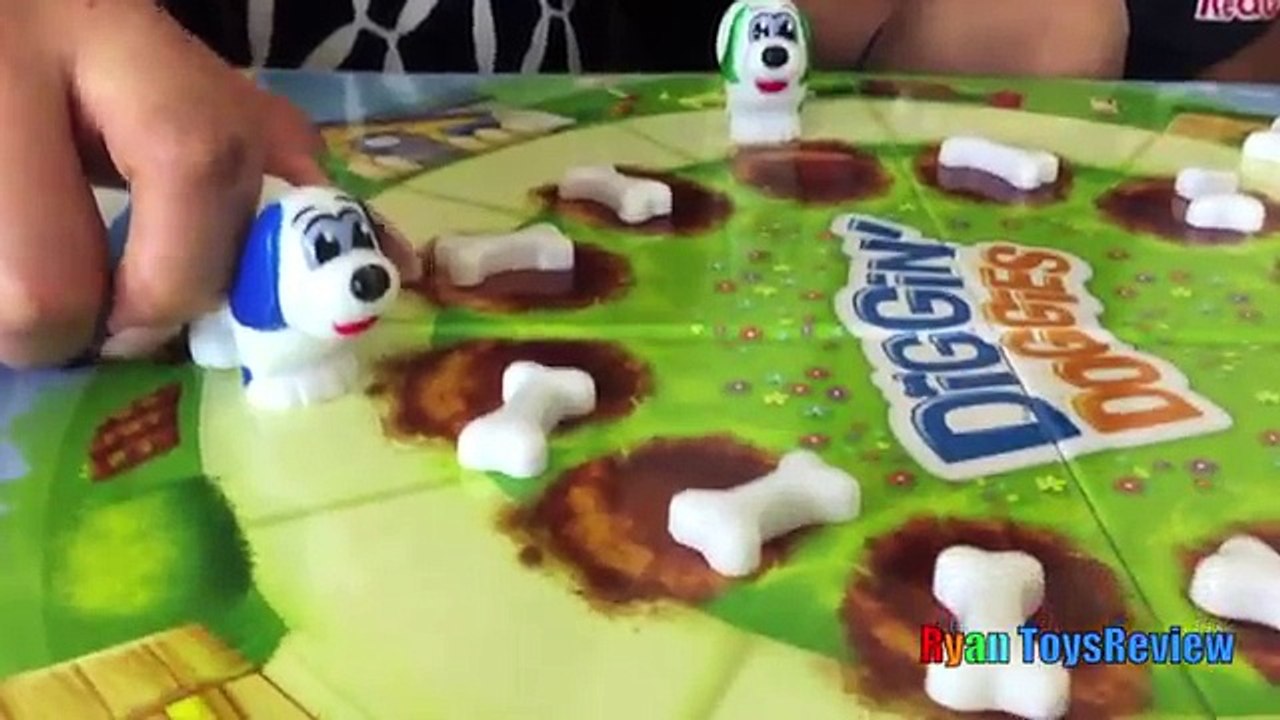 Diggin Doggies Family Fun Game For Kids Egg Surprise Toy Batman vs ...