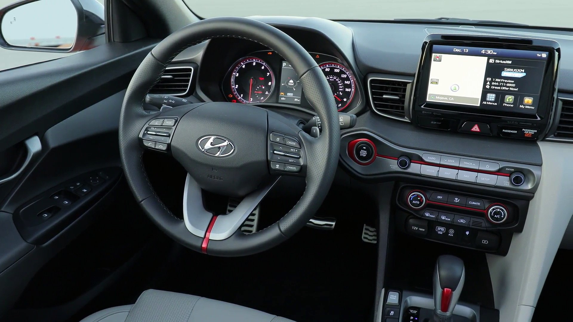 Hyundai Veloster Turbo Interior