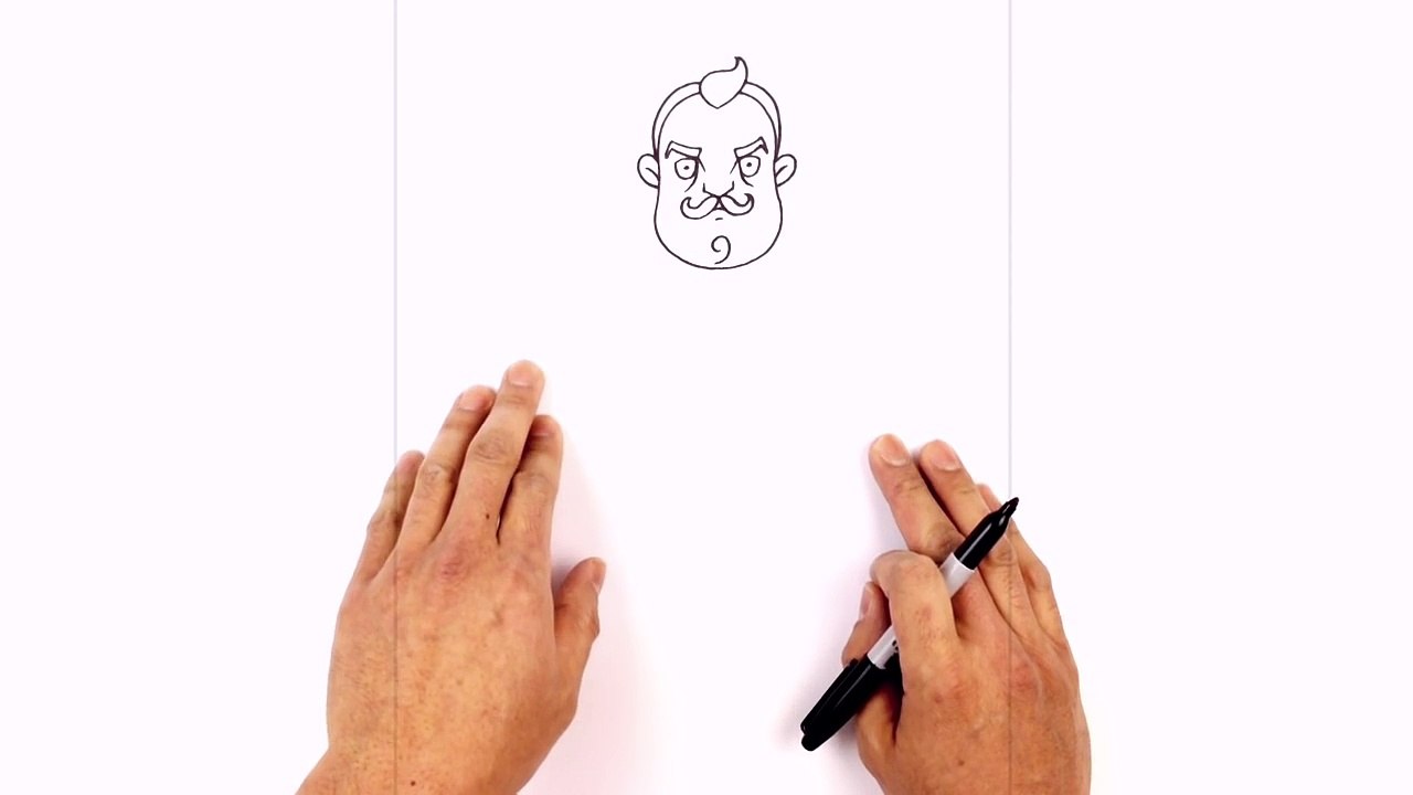 How to Draw Hello Neighbor | Drawing Lesson - video Dailymotion