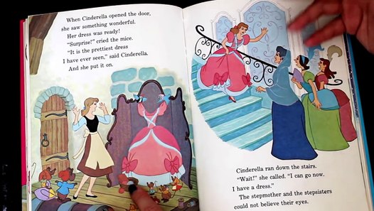 Walt Disney- Cinderella Read Aloud by Childrens Library Disney Princess ...