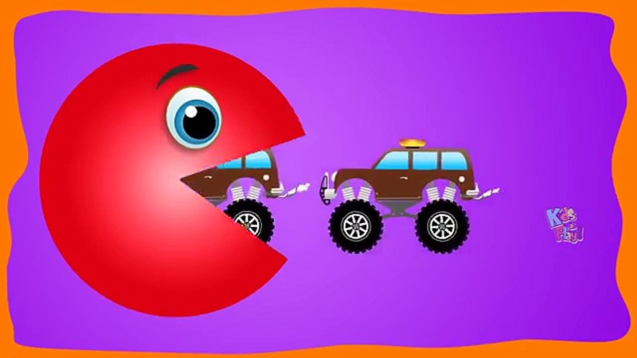 Learn Colors With Pacman for Kids - Packman Truck - Fun Learning Videos ...