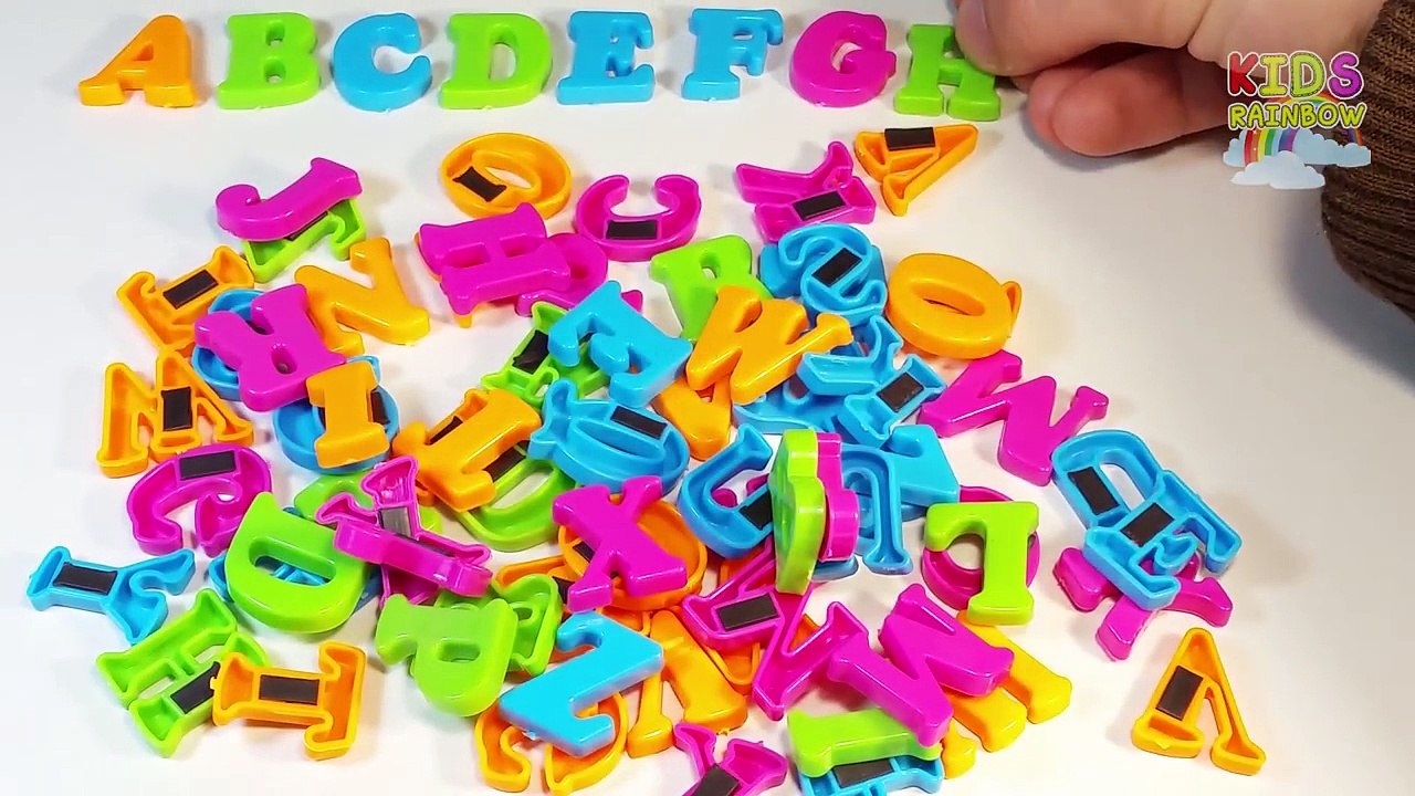 Alphabet Magnet ABC Letters Order & Find Alphabets Learn Colors ...