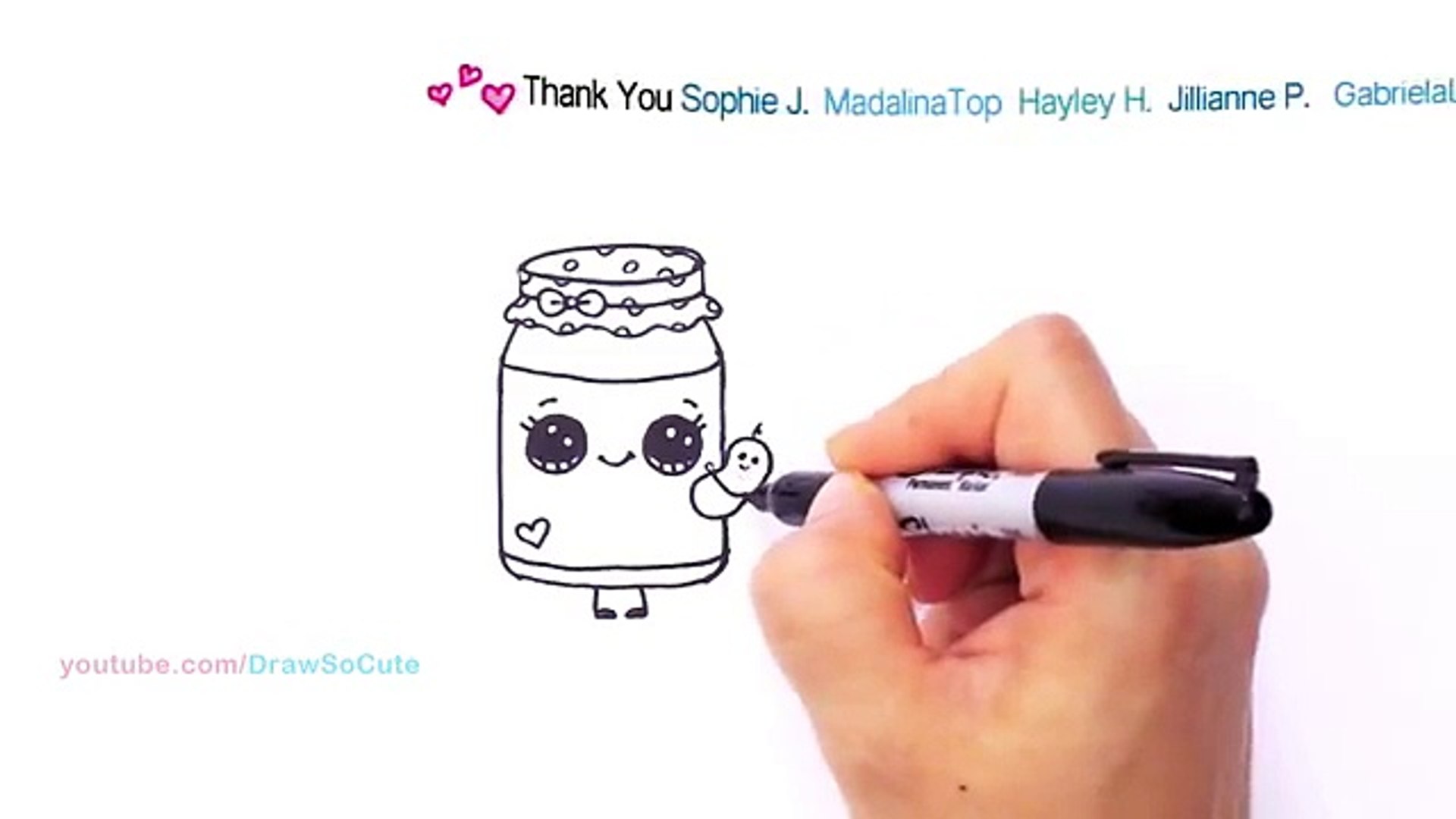 Draw So Cute Marshmallow Family