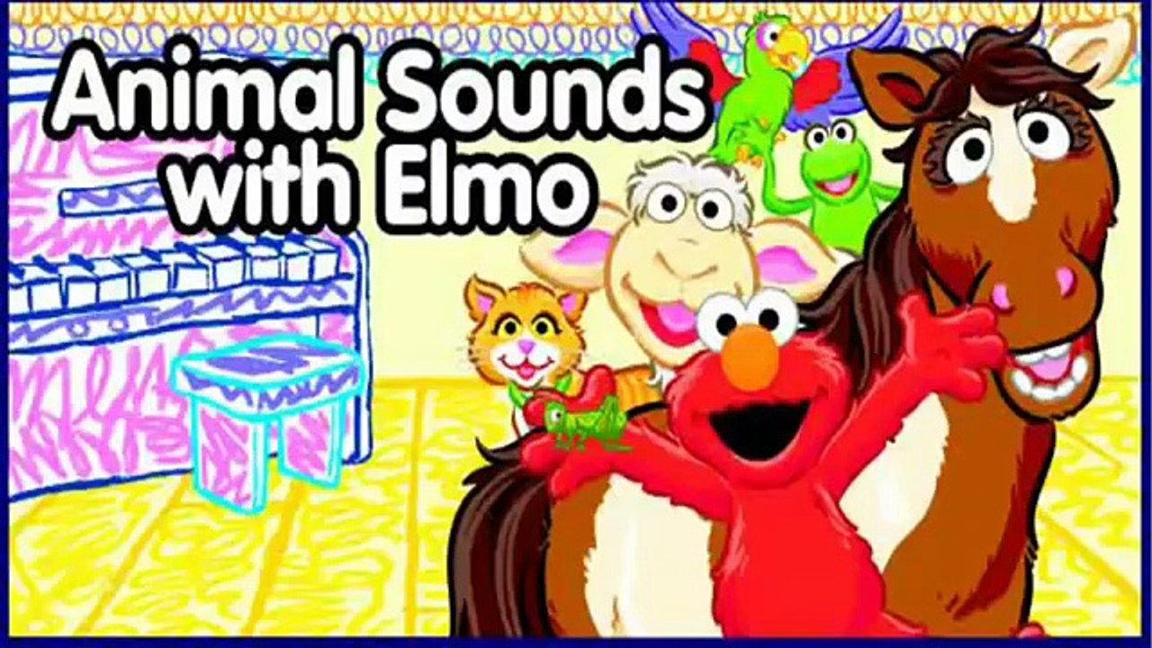 ANIMAL SOUNDS WITH ELMO - Help your child - – Видео Dailymotion
