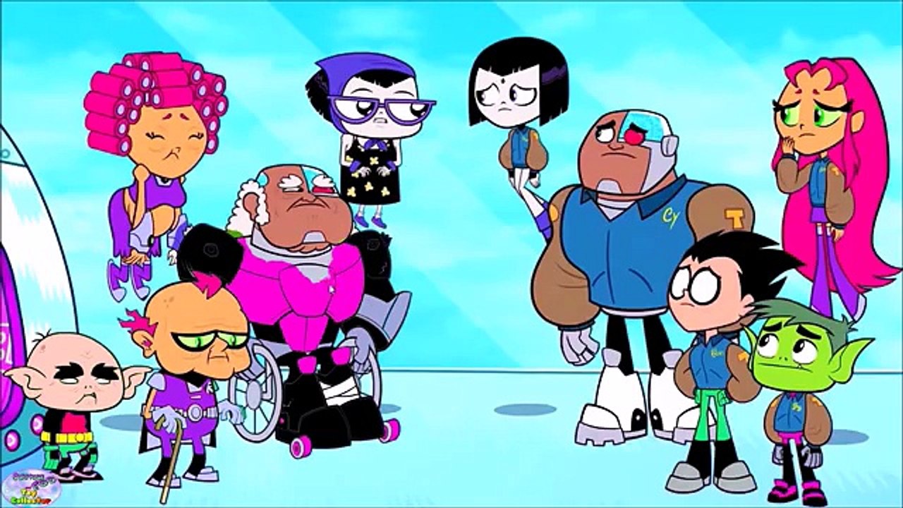 Teen Titans Go! Color Swap Transforms Raven Starfire Robin Surprise Egg ...