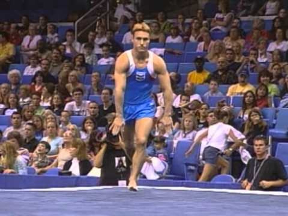 Sean Townsend - Floor Exercise - 2002 U.S. Gymnastics Championships ...