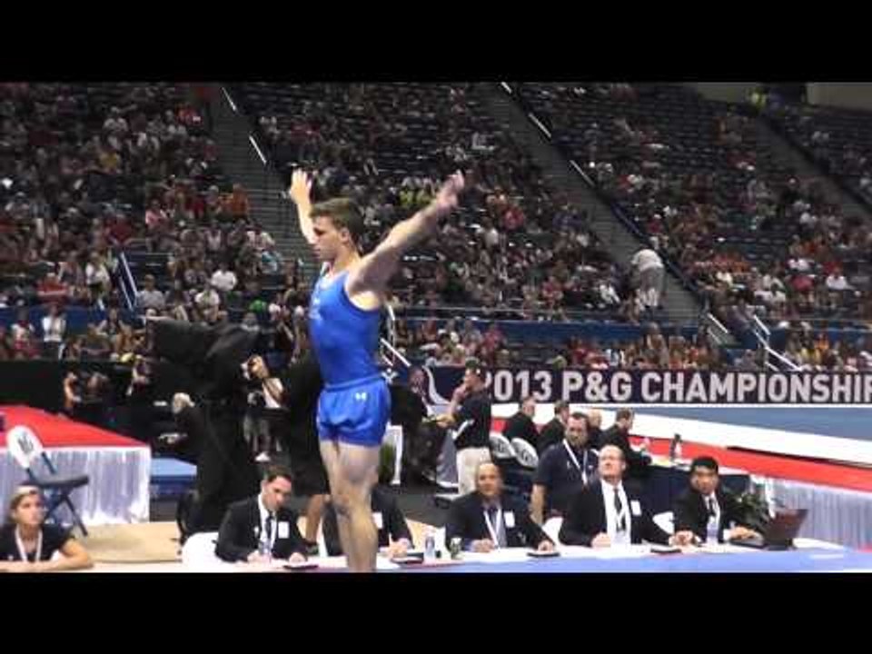 Eddie Penev - Vault 1 - 2013 P&G Championships - Sr. Men - Day 1 ...