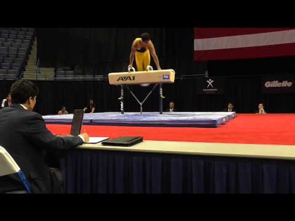 Andrew Botto - Pommel Horse - 2013 P&G Championships - Jr. Men - Day 2 ...