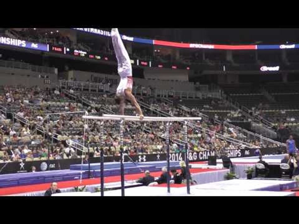 Drew Moling - Parallel Bars - 2014 P&G Championships - Sr. Men Day 1 ...