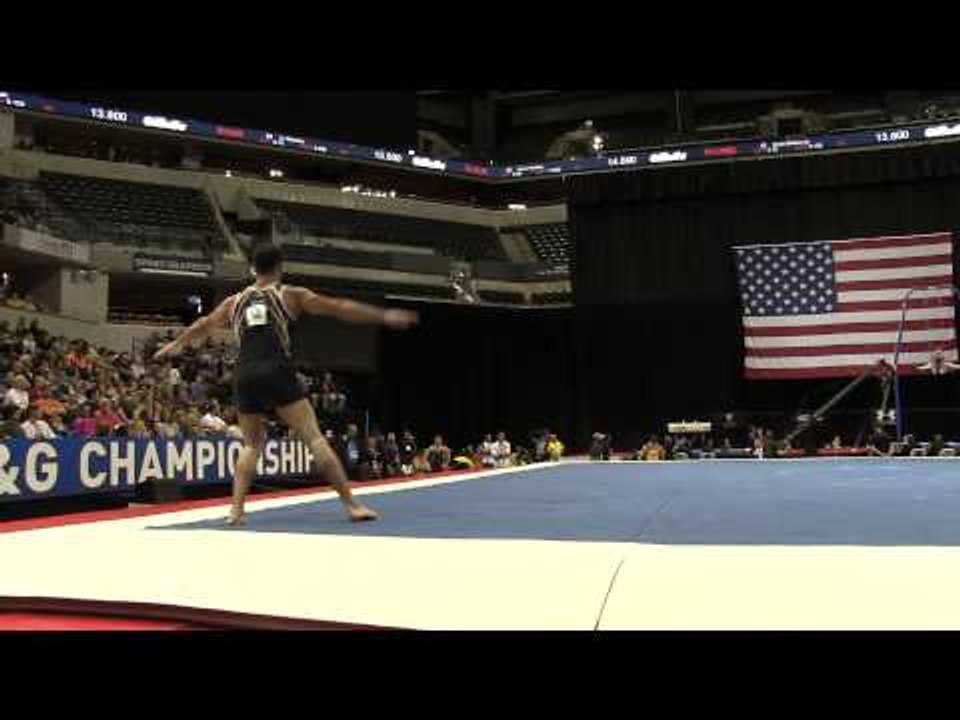 Andrew Botto – Floor Exercise – 2015 P&G Championships – Sr. Men Day 2 ...