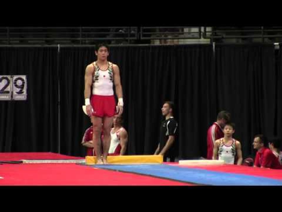 Naoki Yamane (JPN) - Vault - 2016 Pacific Rim Championships Team/AA ...
