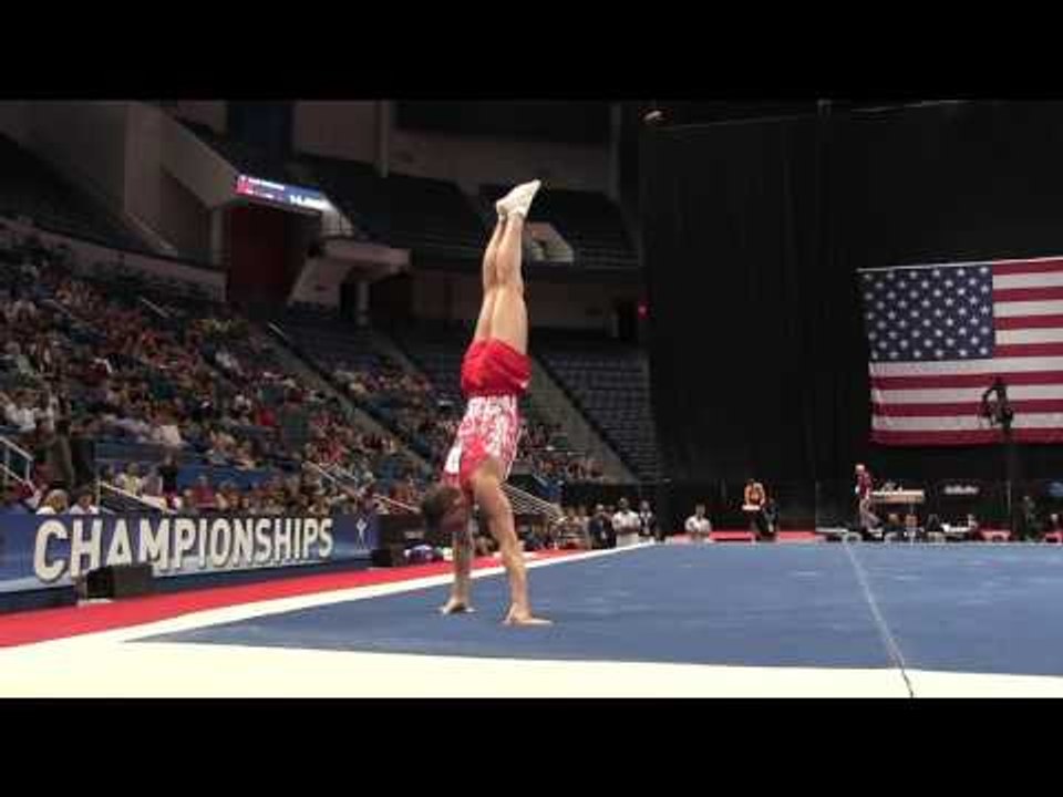 Drew Moling - Floor Exercise - 2016 P&G Championships - Sr. Men Day 2 ...
